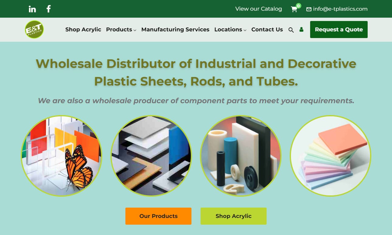 E & T Plastics | Vacuum Formed Plastic